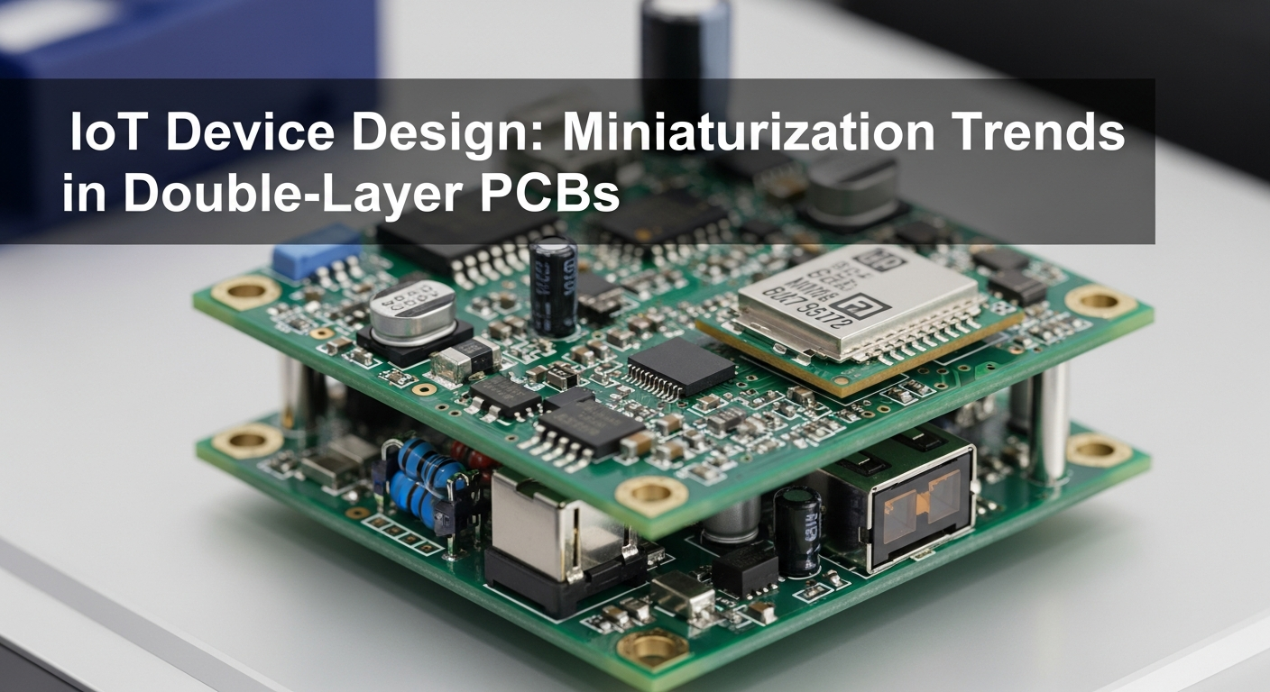 IoT PCB Design Guide: Miniaturization in Double Layer PCBs
